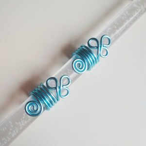 Celtic Dreadlocks Spiral Set, Loc Rings, 2 Hair Bead Viking Cuff ...