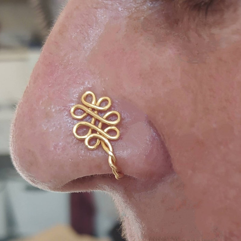 Cuff Nose Ring - Etsy