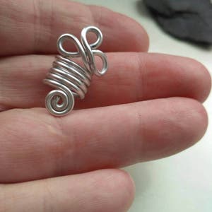 Celtic Dreadlocks Spiral Set, Loc Rings, 2 Hair Bead Viking Cuff ...