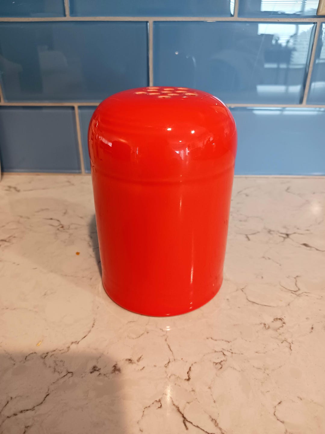 Homer Laughlin Fiesta POPPY Cheese Shaker Spice Shaker Retired Color 4 ...