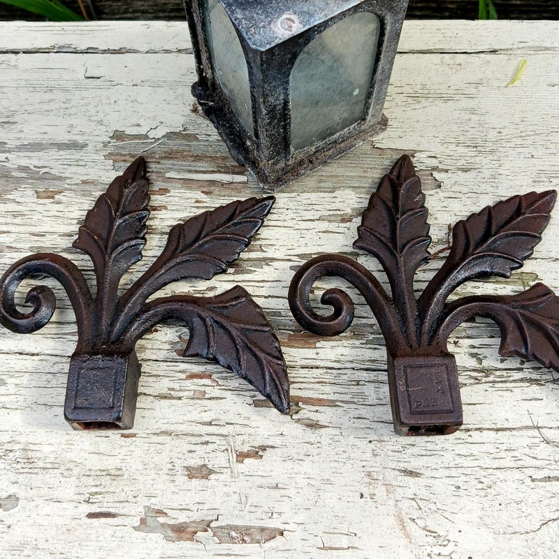 Wrought Iron Gate Finial - Etsy