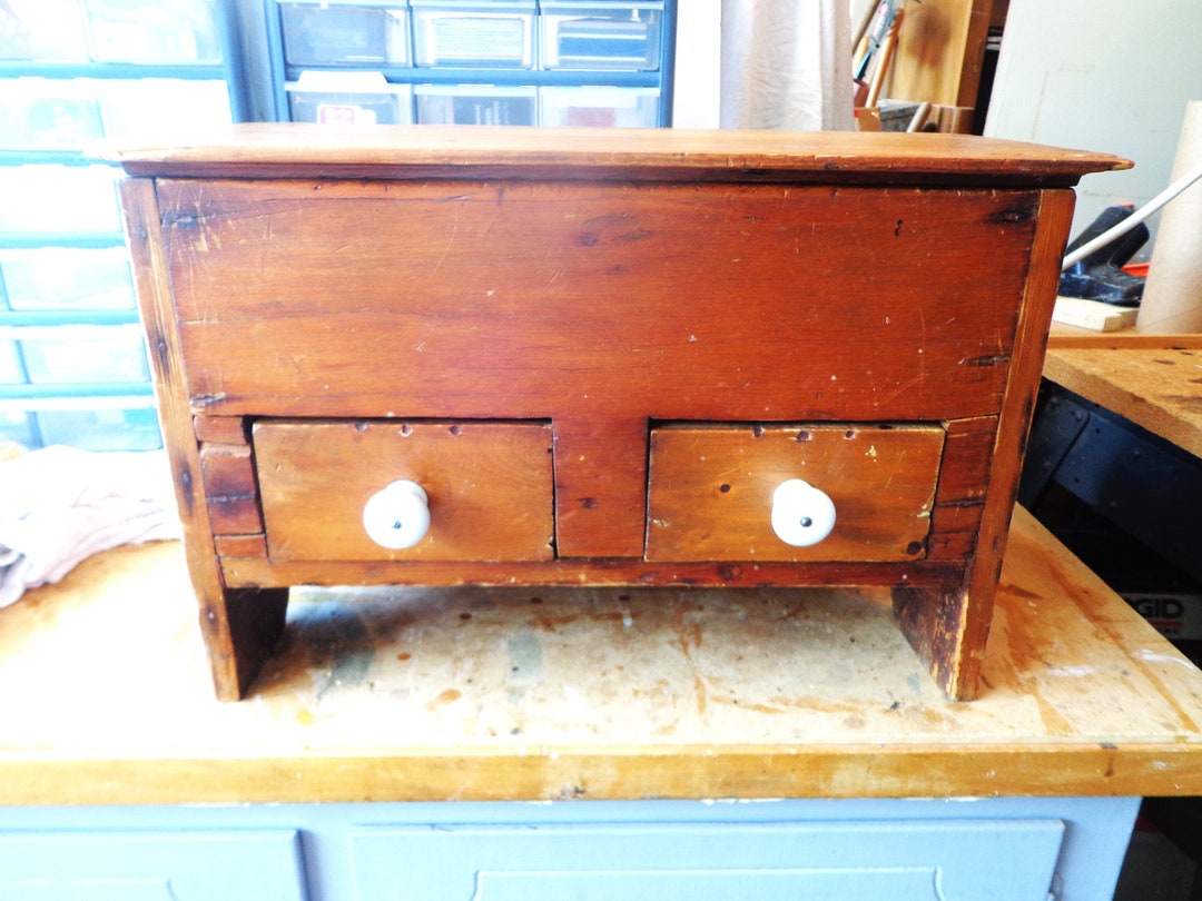 Wooden Handmade Tool Box W Drawers 21 X 13.5 X 14 Inch 18 Lbs - Etsy