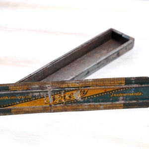 Vintage Rare Pre War Novelty Mathematical Instruments German Metal Tin ...