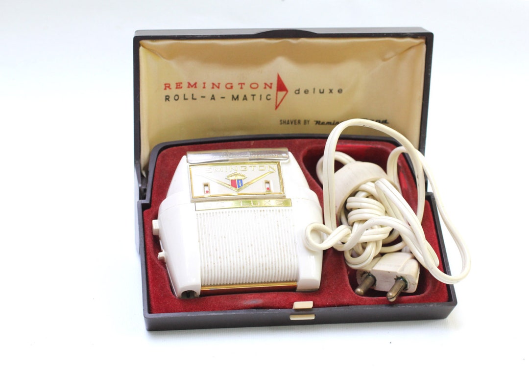 Vintage Remington De Luxe Shaving Machine Shaving Set Gift for ...