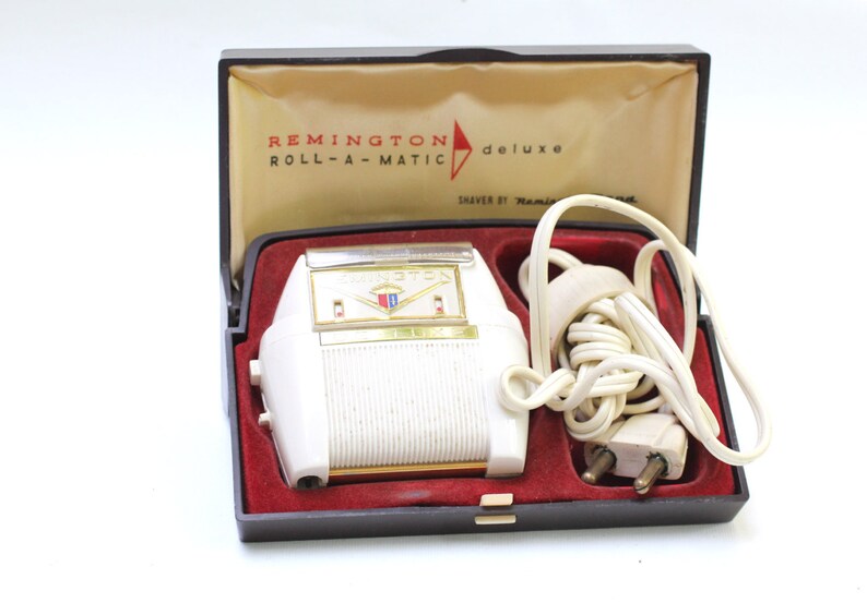 Vintage Remington De Luxe Shaving Machine Shaving Set Gift for - Etsy