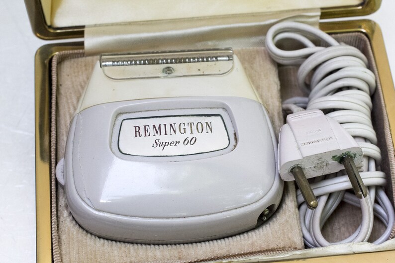 Vintage Remington Super 60 Shaving Machine Shaving Set Gift for ...