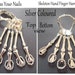 Skeleton Hand Ring Bracelet Finger Talon Bone Harness Punk Gothic ...
