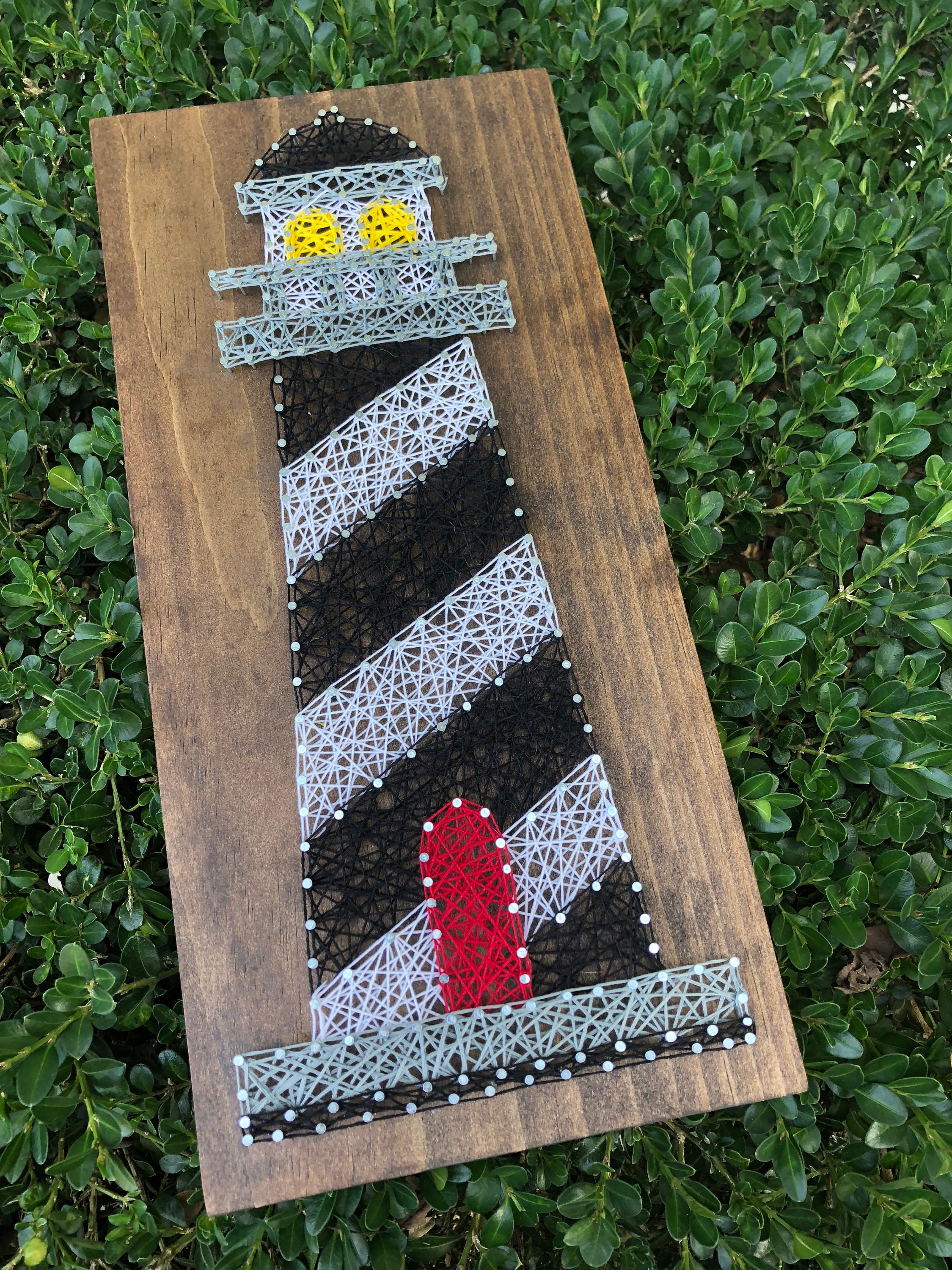 Lighthouse String Art Sign Lighthouse Sign Lighthouse - Etsy Canada