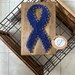 Pink Ribbon String Art Sign - Breast Cancer - Wooden Sign - Pink Ribbon ...