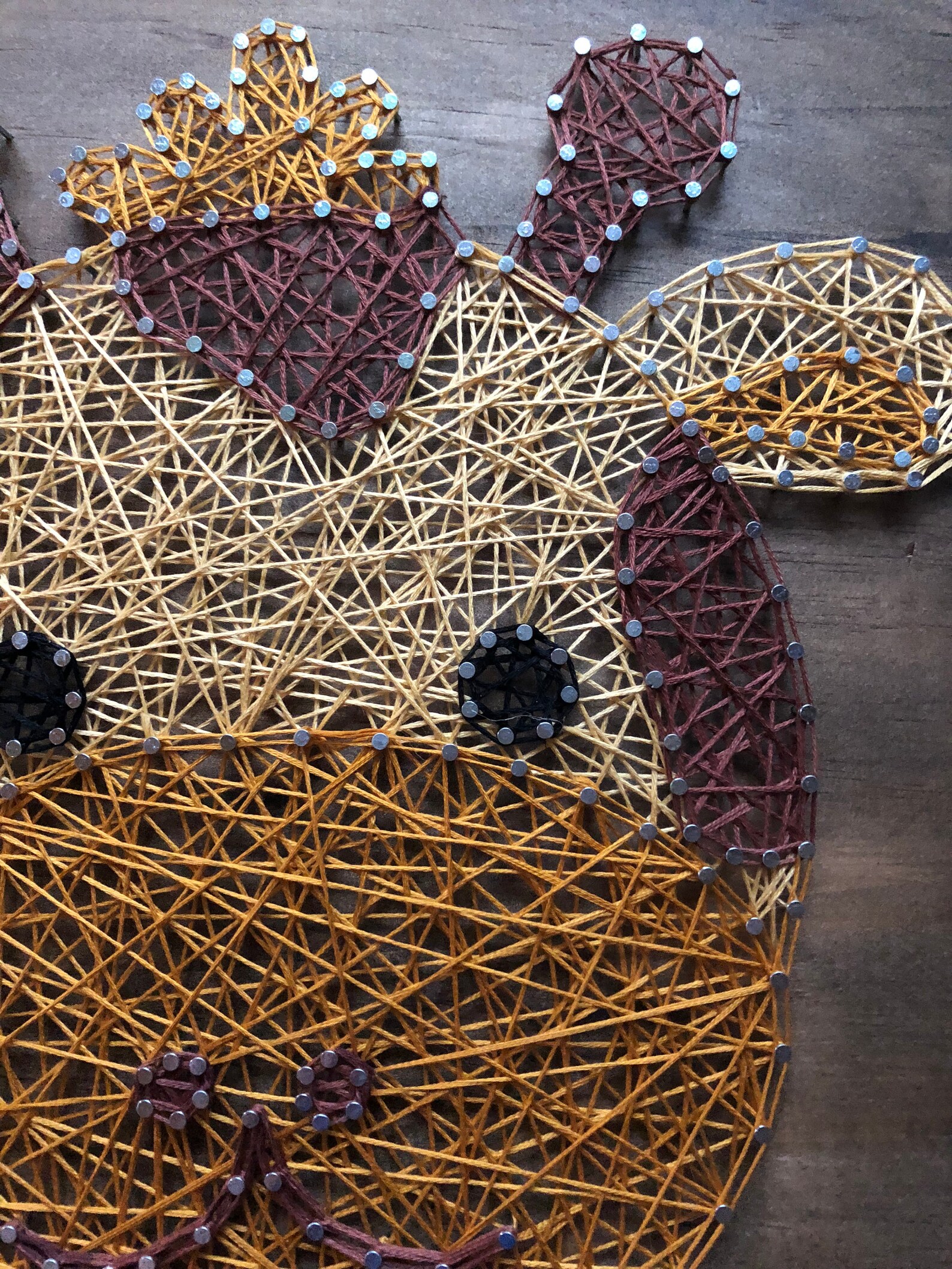 Giraffe String Art Sign - Giraffe Sign - Animal Sign - Birthday Gift ...