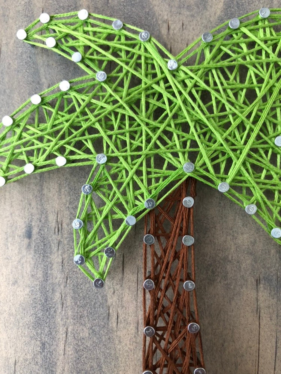 Palm Tree String Art Sign Palm Tree Sign Beach Sign | Etsy