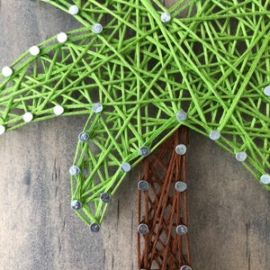 Palm Tree String Art Sign Palm Tree Sign Beach Sign | Etsy
