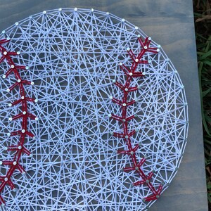 Baseball String Art Sign - Baseball Sign - MLB - Sports Sign - Boys ...