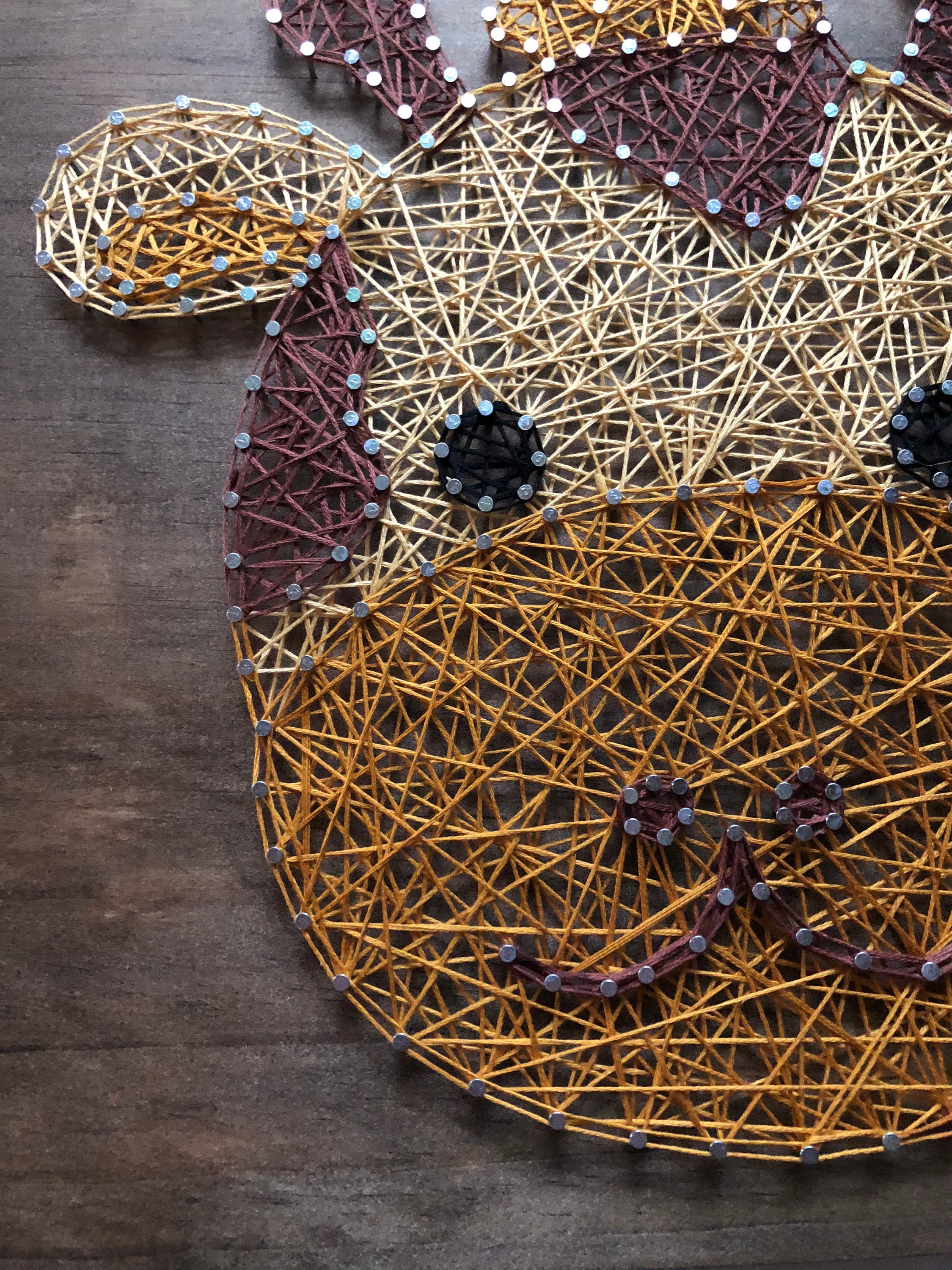 Giraffe String Art Sign - Giraffe Sign - Animal Sign - Birthday Gift ...