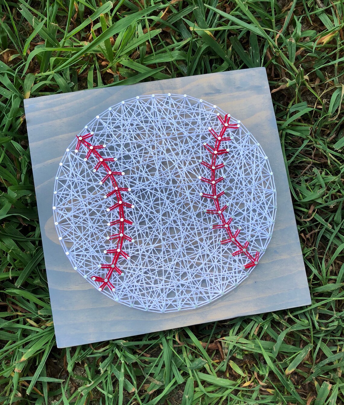 Baseball String Art Sign Baseball Sign MLB Sports Sign - Etsy