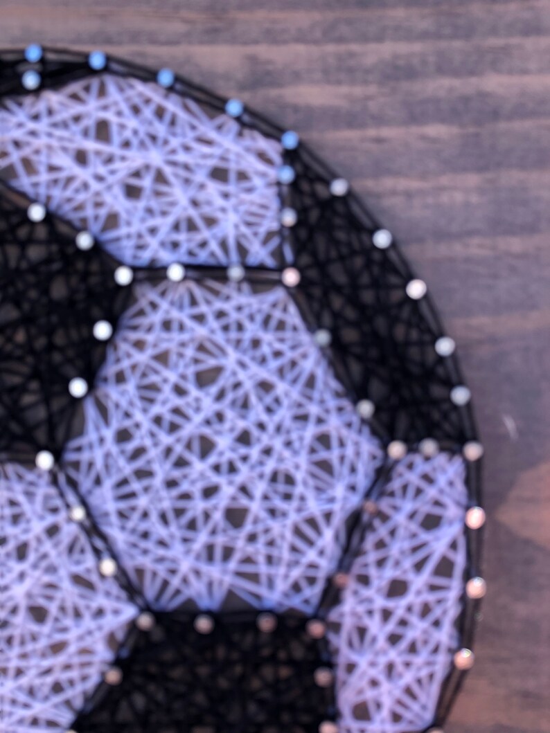 Soccer Ball String Art Sign Ball String Art Sign Sports - Etsy