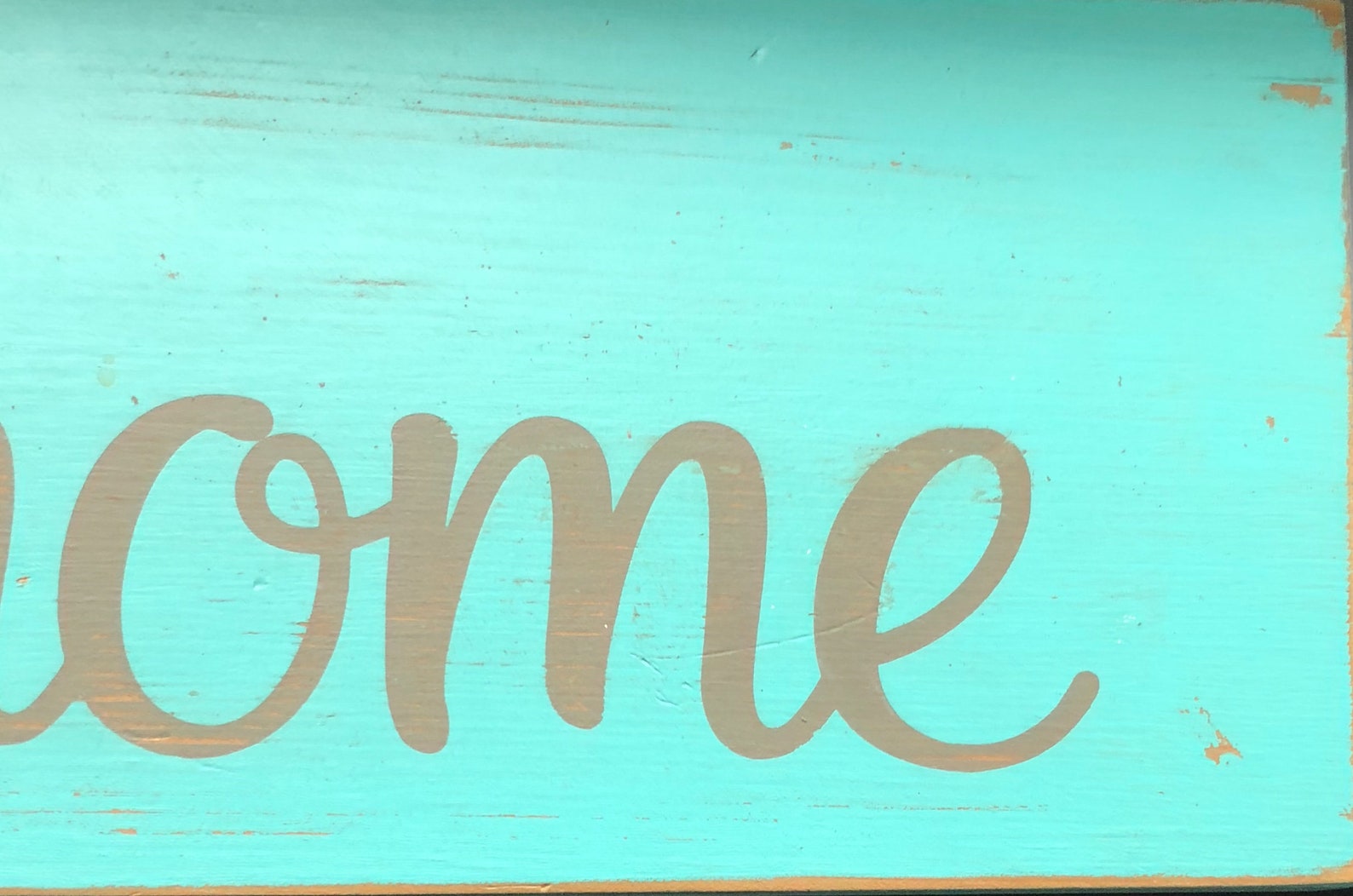 Our Home Sign Hand Painted Sign Wooden Sign Rustic Sign - Etsy