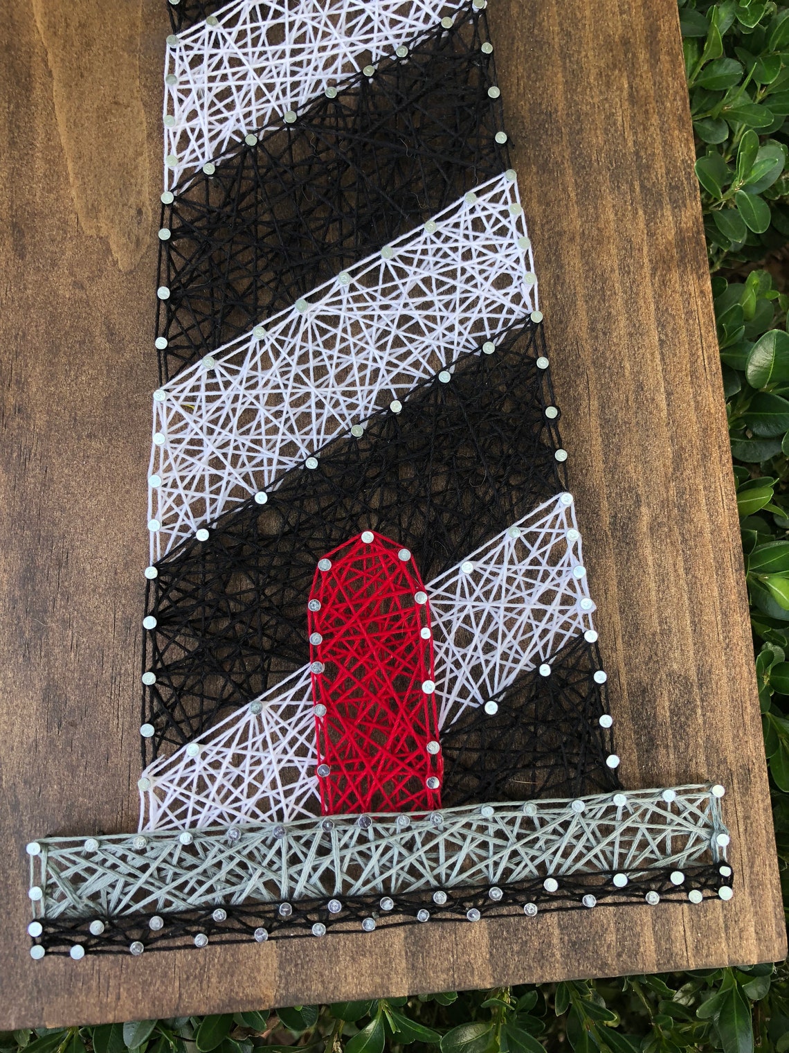 Lighthouse String Art Sign Lighthouse Sign Lighthouse - Etsy