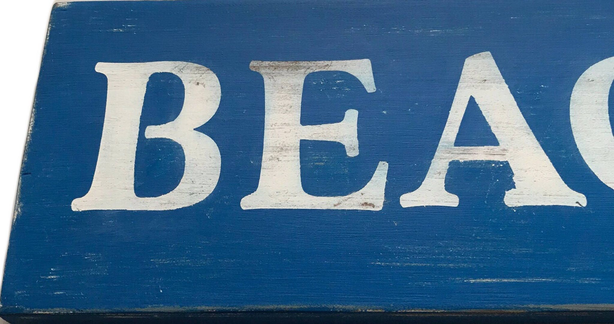 Beach Sign - Hand Painted Sign - Wooden Sign - Rustic Sign - Decorative ...