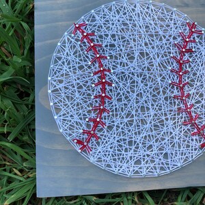 Baseball String Art Sign - Baseball Sign - MLB - Sports Sign - Boys ...