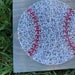 Baseball String Art Sign - Baseball Sign - MLB - Sports Sign - Boys ...