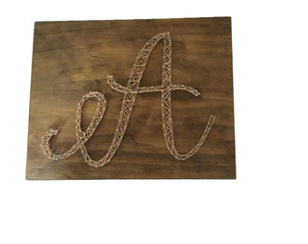 Monogram String Art - Etsy
