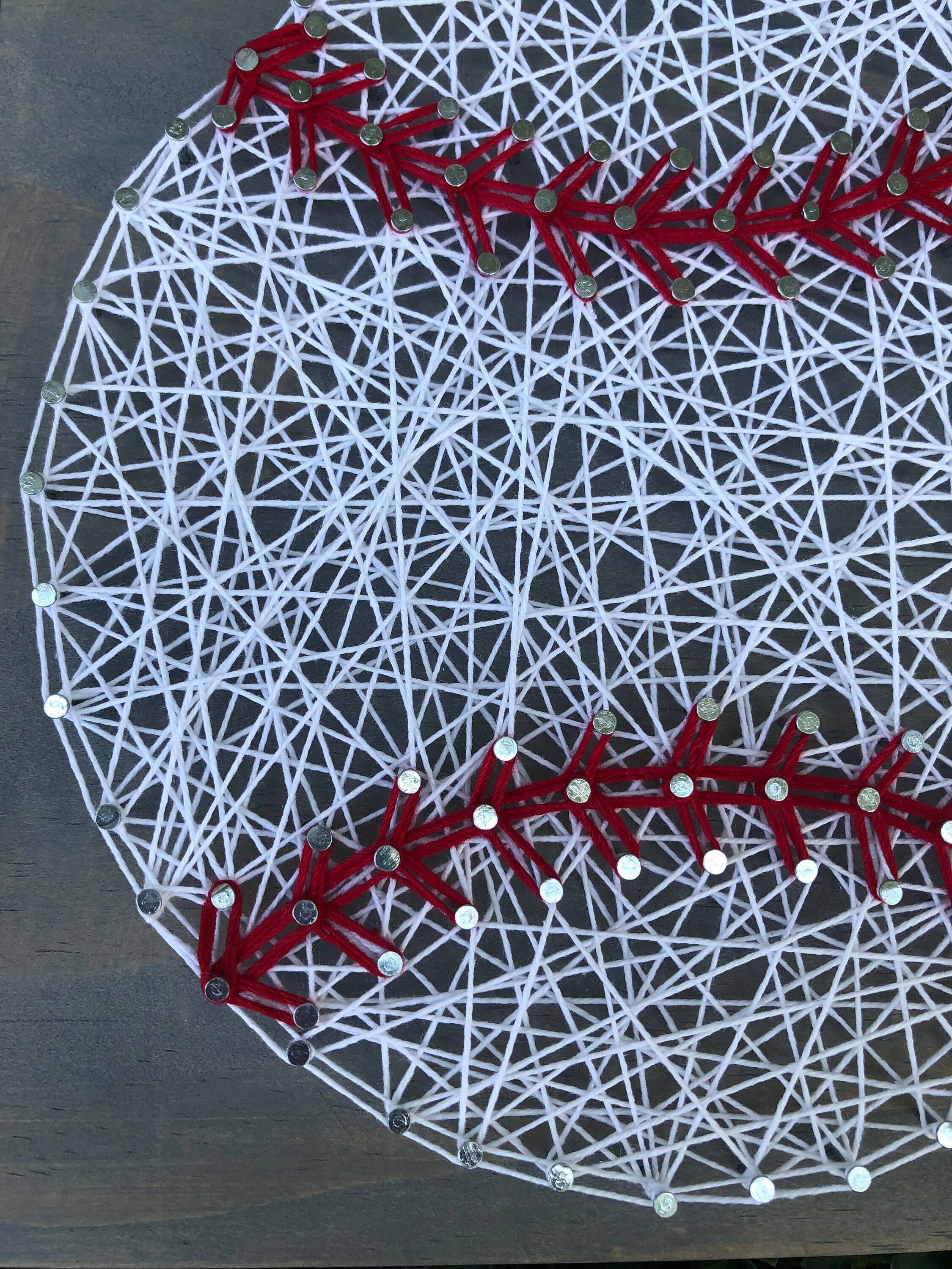 Baseball String Art Sign - Baseball Sign - MLB - Sports Sign - Boys ...