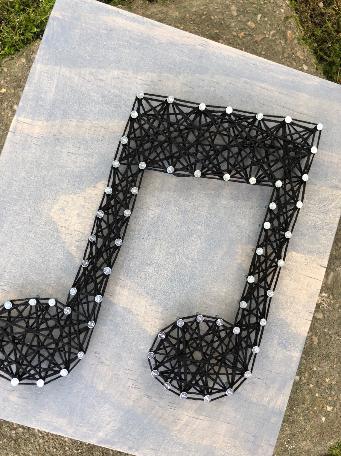 Musical Note String Art Sign Musical Note Sign Music Sign - Etsy