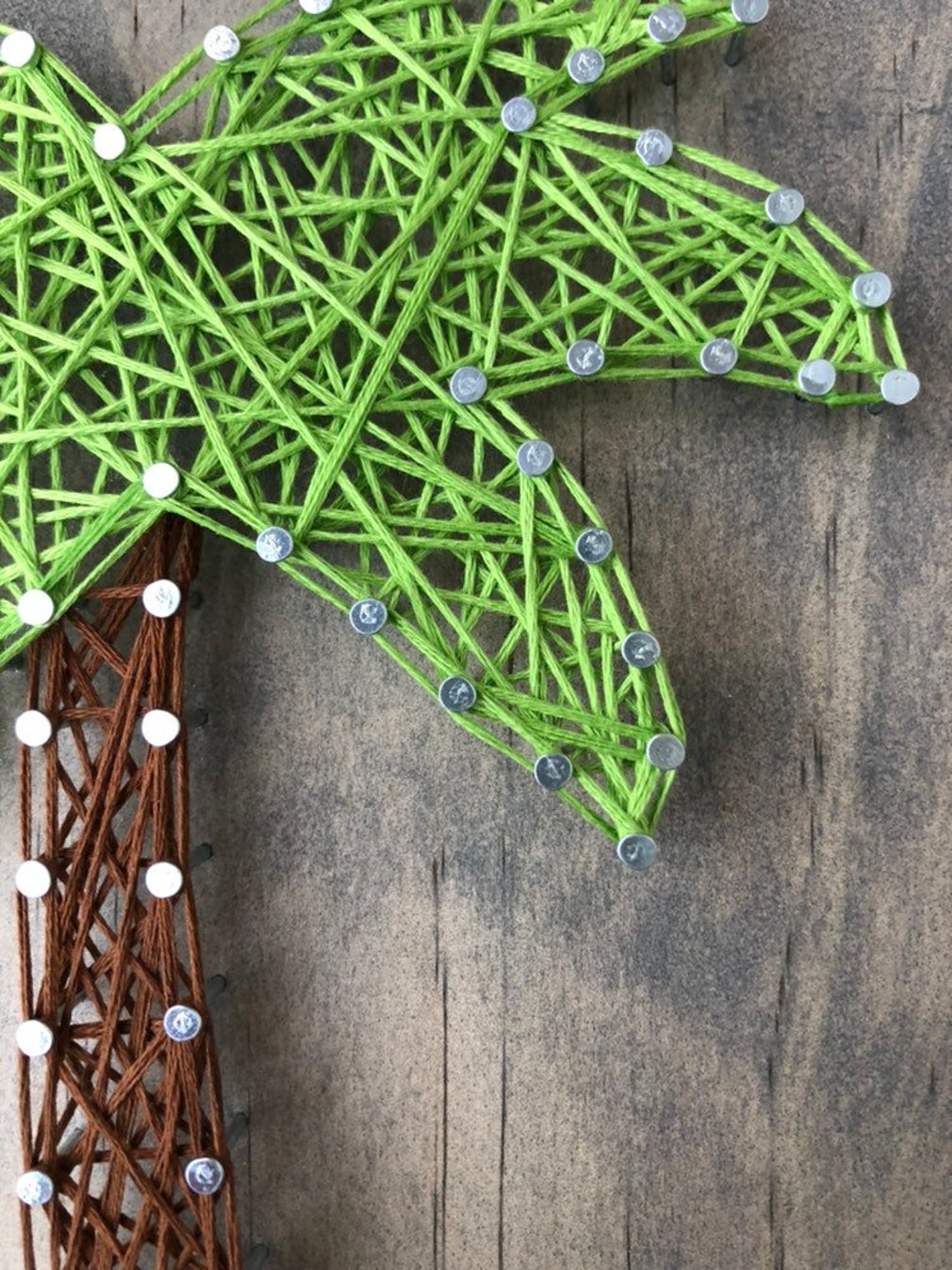 Palm Tree String Art Sign Palm Tree Sign Beach Sign | Etsy