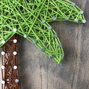 Palm Tree String Art Sign Palm Tree Sign Beach Sign | Etsy