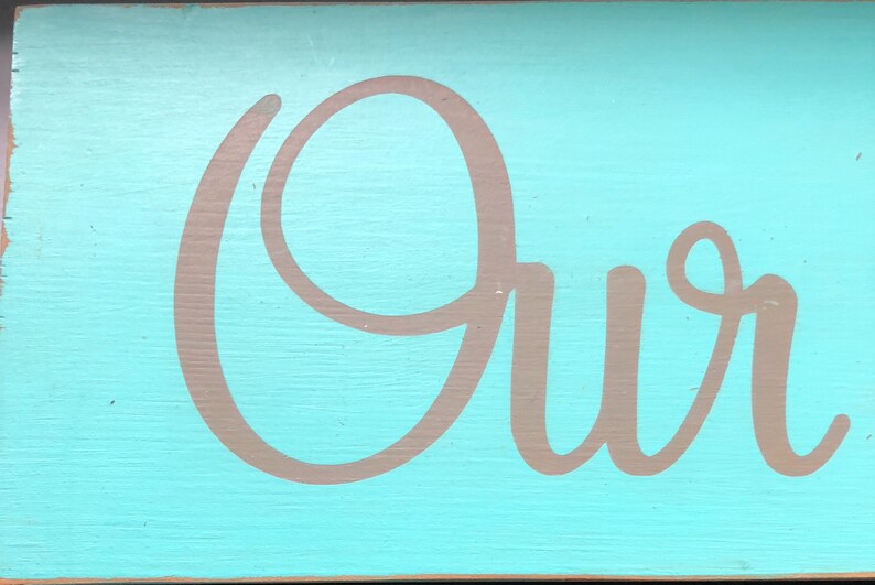 Our Home Sign Hand Painted Sign Wooden Sign Rustic Sign - Etsy