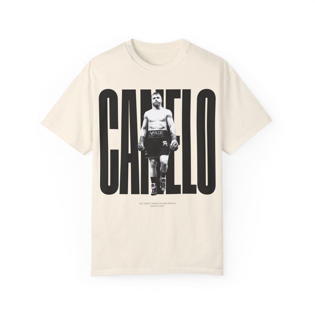 Saúl 'canelo' Álvarez Vs Jaime Munguía T-shirt Mexican Boxing Legends ...