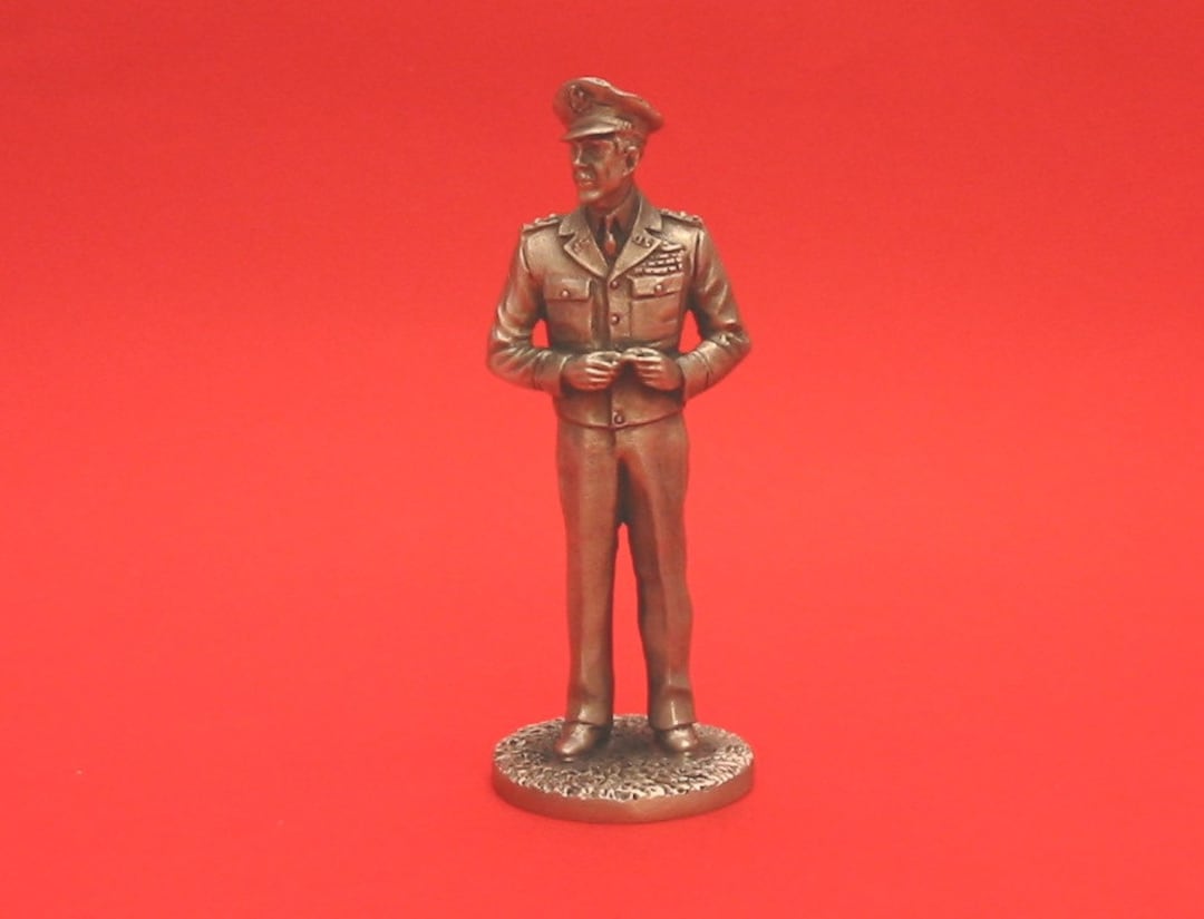 General Carl Andrew Spaatz World War II Pewter 75mm Figurine World War ...