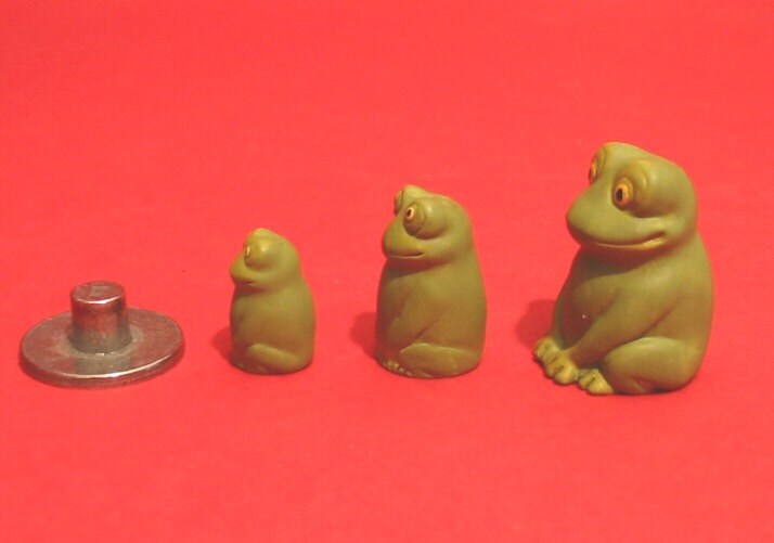 Frog Russian Doll Hand Painted Thimble Frog Thimble Frog - Etsy UK