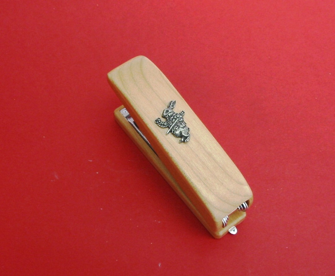 Alice in Wonderland White Rabbit Maple Stapler Alice in Wonderland Gift ...