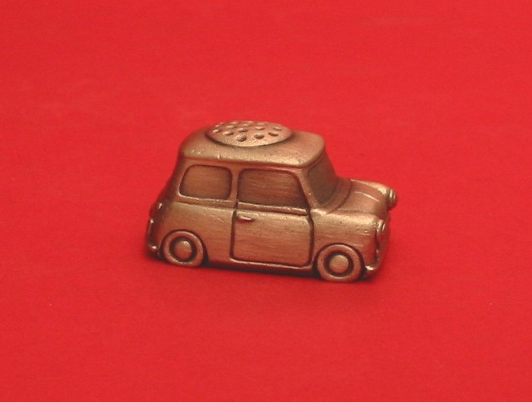 1960s Retro Mini Thimble - Pewter Collectible Thimble - Mini Car Gift ...