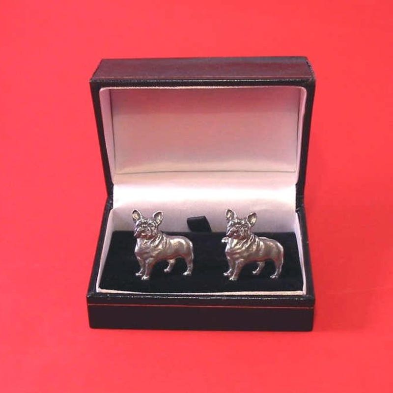 French Silver Dog Clip - Etsy UK