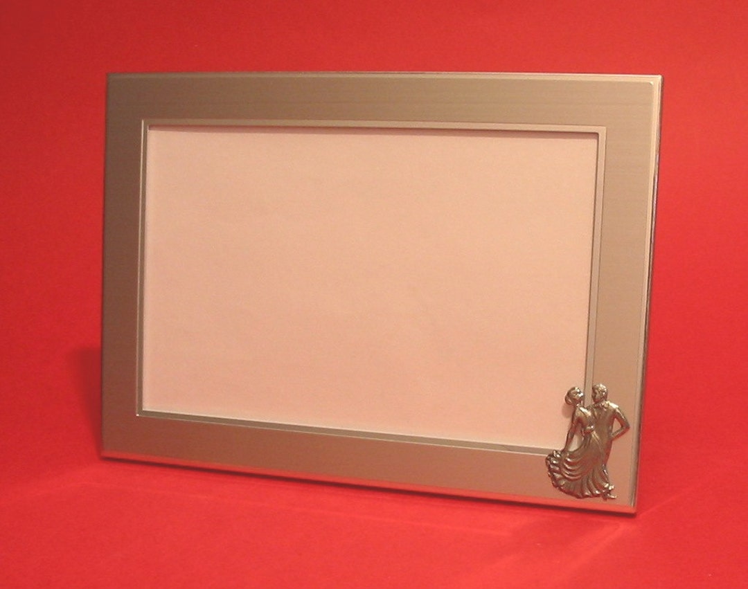 Ballroom Dancing Picture Photo Frame 4" X 6" With Hand Cast Pewter ...