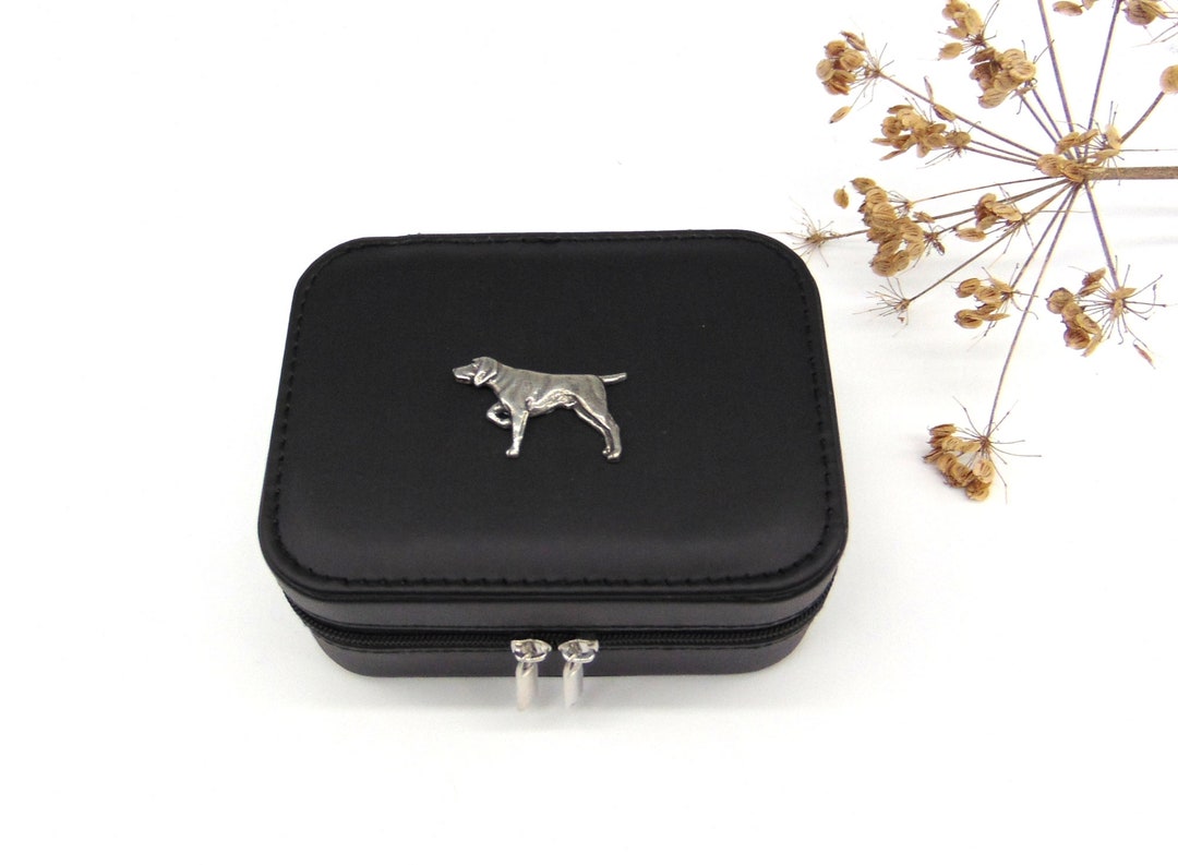 German Shorthaired Pointer Design Black Travel Jewellery Box - Pointer ...