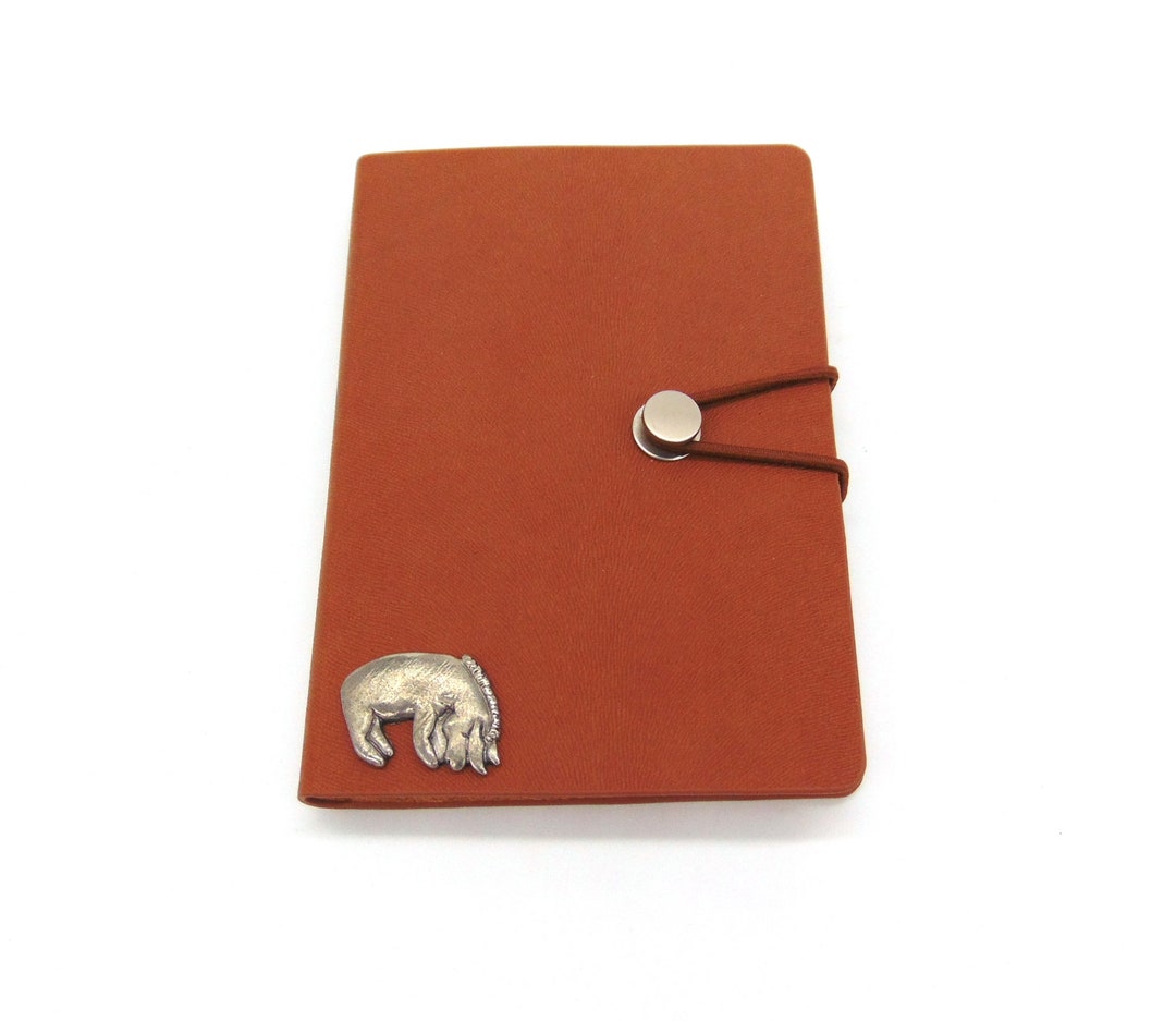 Eeyore Design Tan A6 Journal - Eeyore Notebook - Winnie-the-pooh Gift ...