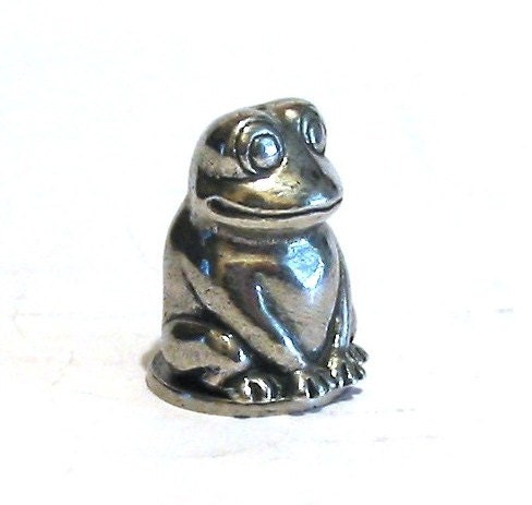 Frog Russian Doll Pewter Thimble, Collectors Thimble, Frog Thimbles ...