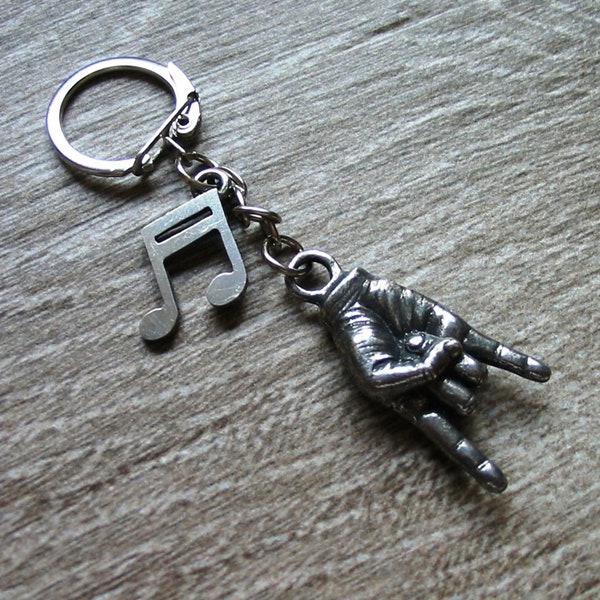 Music Keychain - Etsy