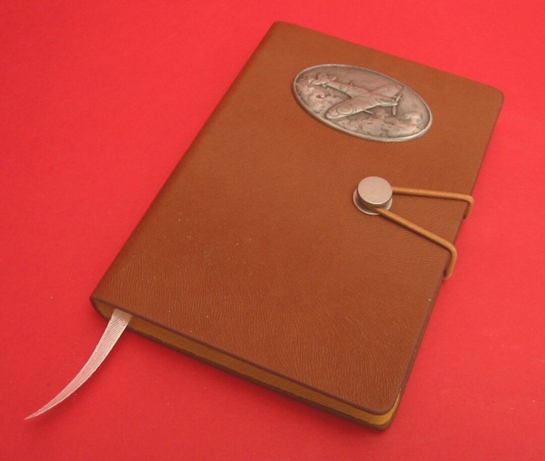 The Spitfire Design A6 Tan Notebook - Spitfire Journal - VE Day Battle ...