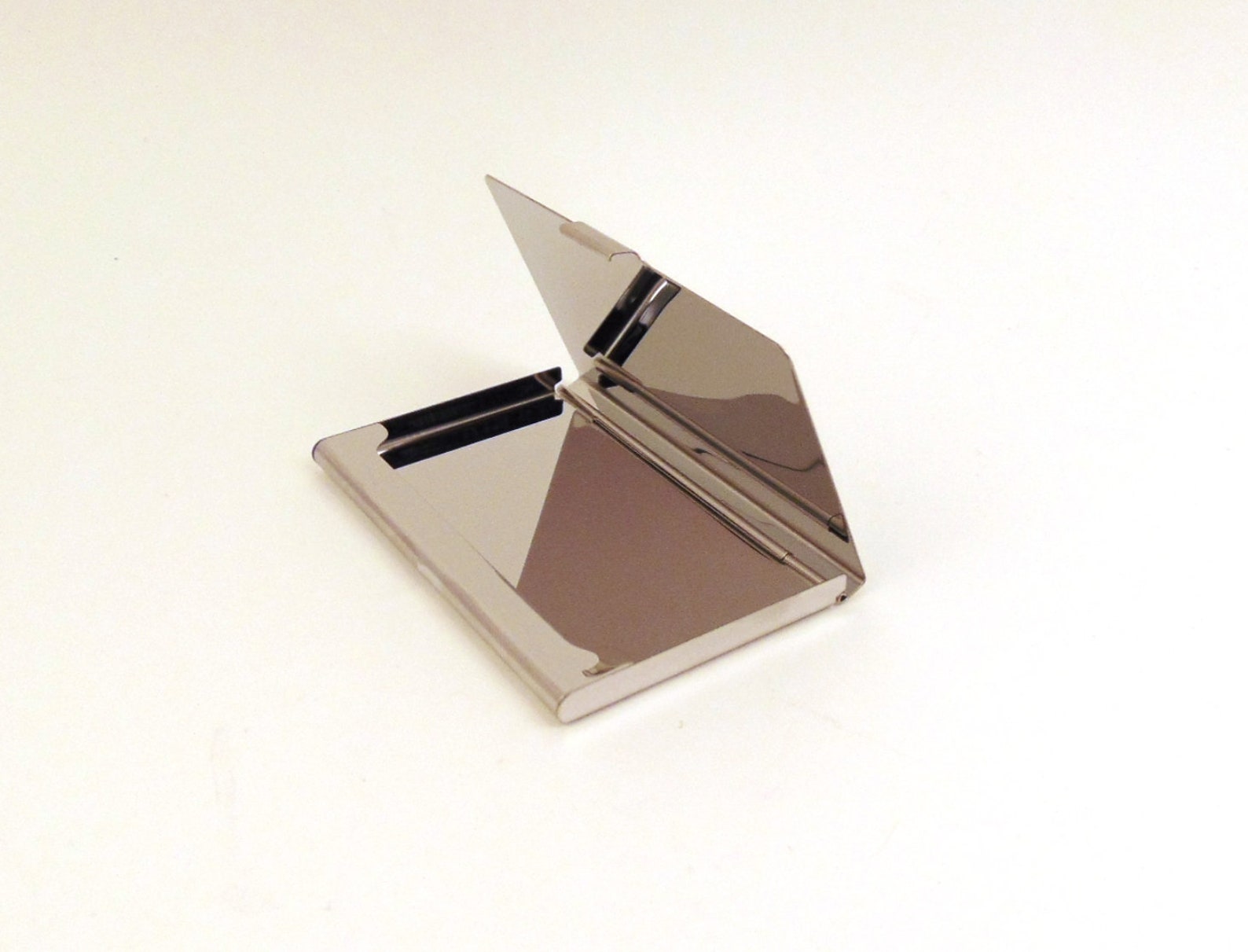 Toolbox DIY Design Chrome Card Holder - Business Credit Cards Case ...