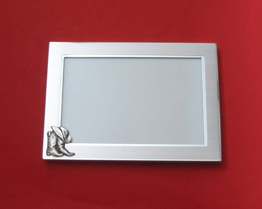 Cowboy Boots and Hat Picture Photo Frame 4" X 6" Landscape Picture ...