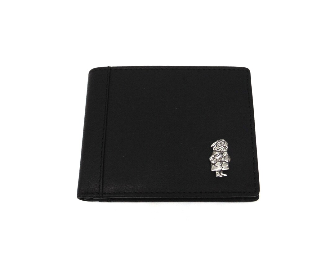 Mr Toad Black Leather Wallet Card Holder - Wind in the Willows Gift Mr ...