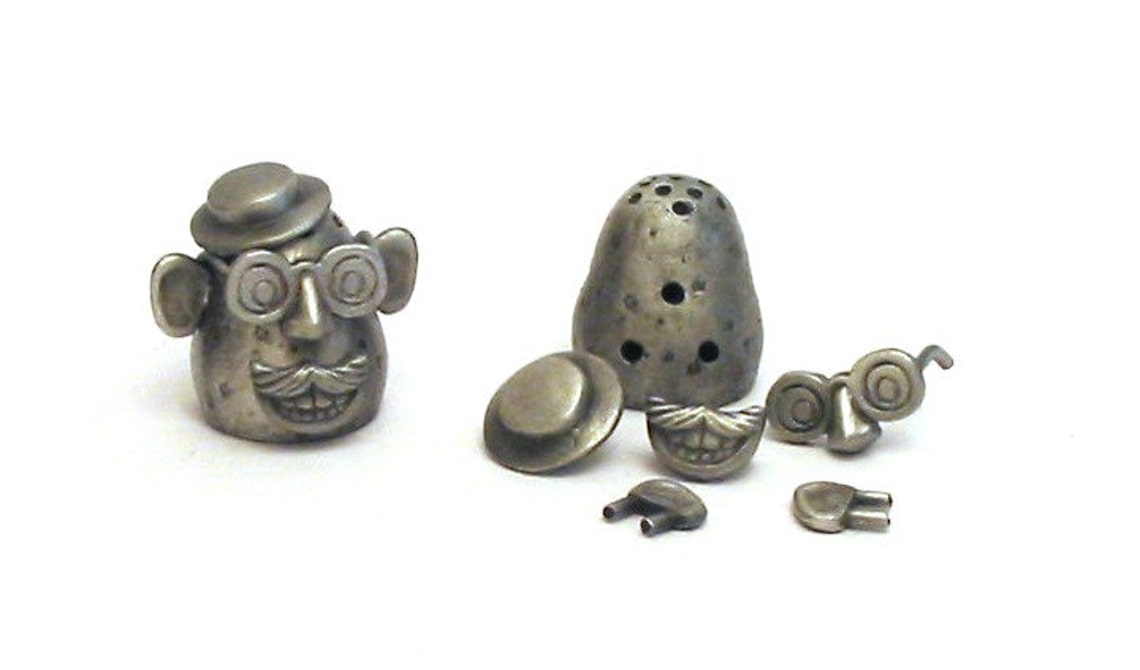 Potato Thimble Pewter Moving Collectible Thimble Gift - Etsy
