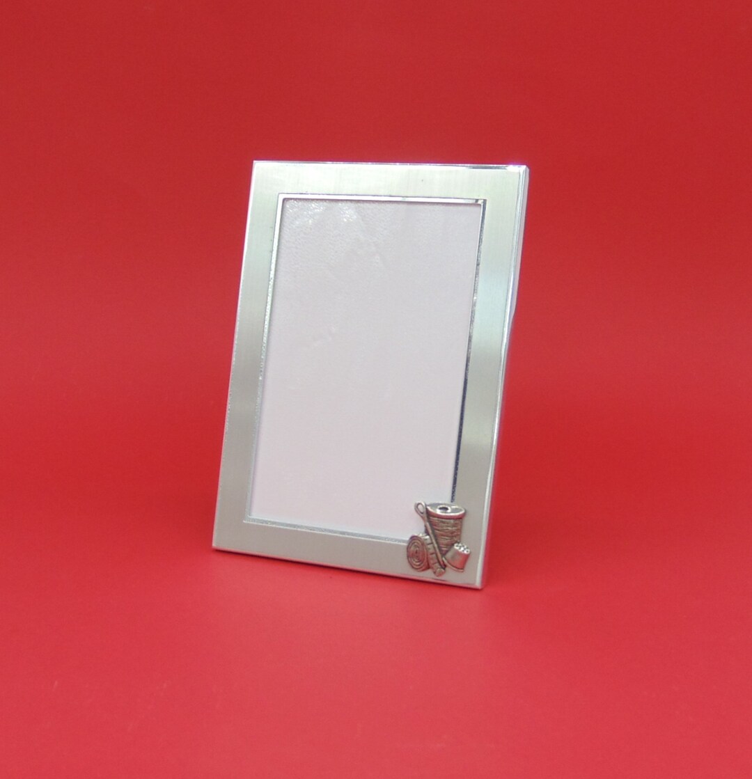 Sewing Design Picture Frame - 6" X 4" Portrait or 4" X 6" Landscape ...