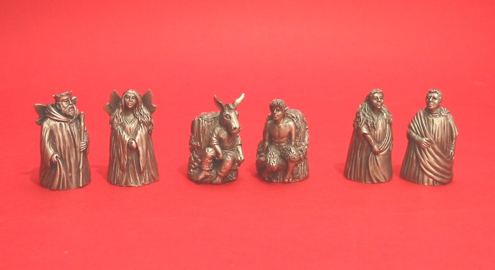 Six Finger Puppet Thimbles Characters From A Midsummer | Etsy