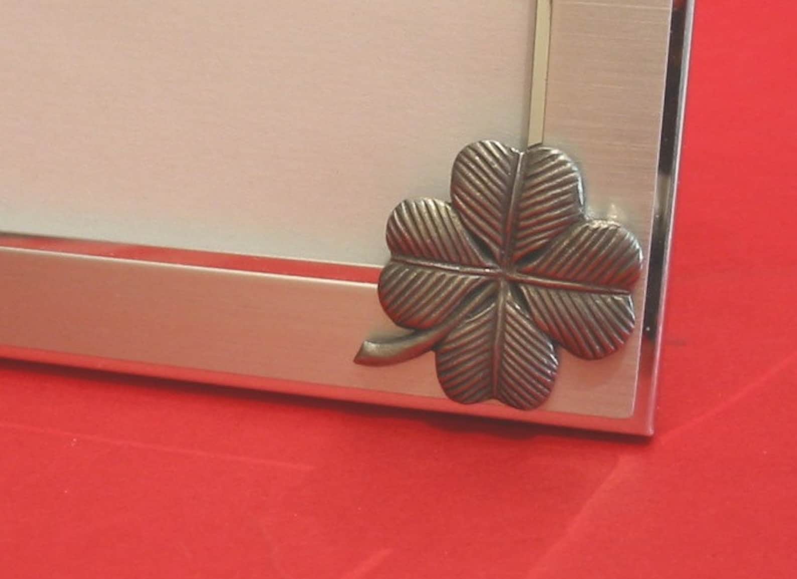 Four Leaf Clover Design Landscape Picture Frame 4 X - Etsy